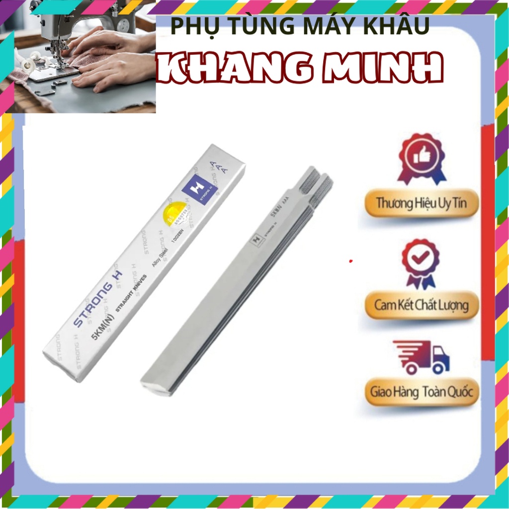 Hộp 12 lưỡi dao StrongH dùng cho máy cắt vải đứng từ 5inch đến 12 inch ...