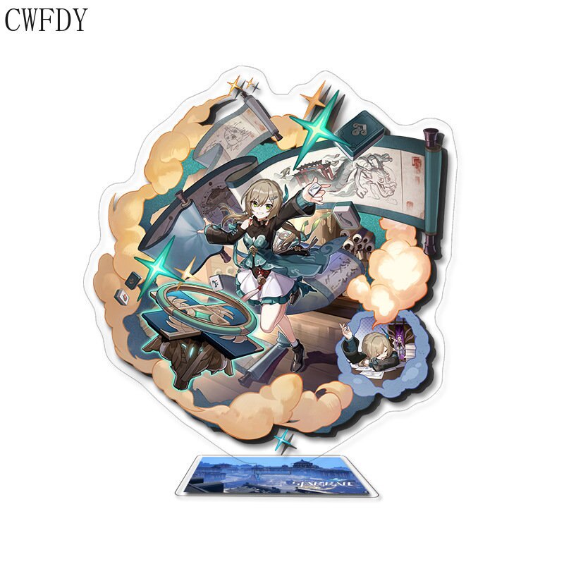 Mô hình Standee Game Honkai: Star Rail Keychain Dan Heng March 7th ...