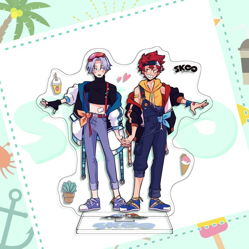 Mô hình Standee Anime SK? SK8 the Infinity Action Reki Kyan Langa ...