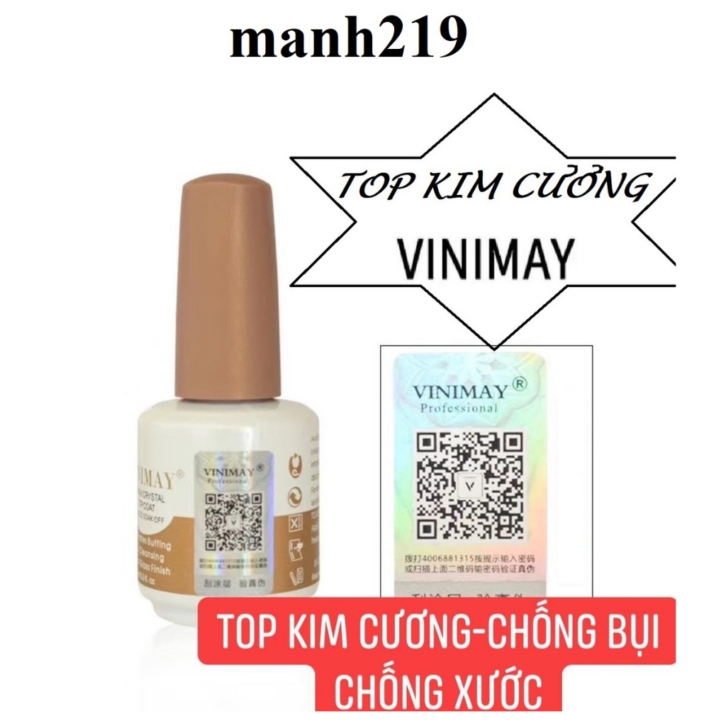 Top Kim Cương Vinimay Top Sơn Gel - manh219 | Shopee Việt Nam