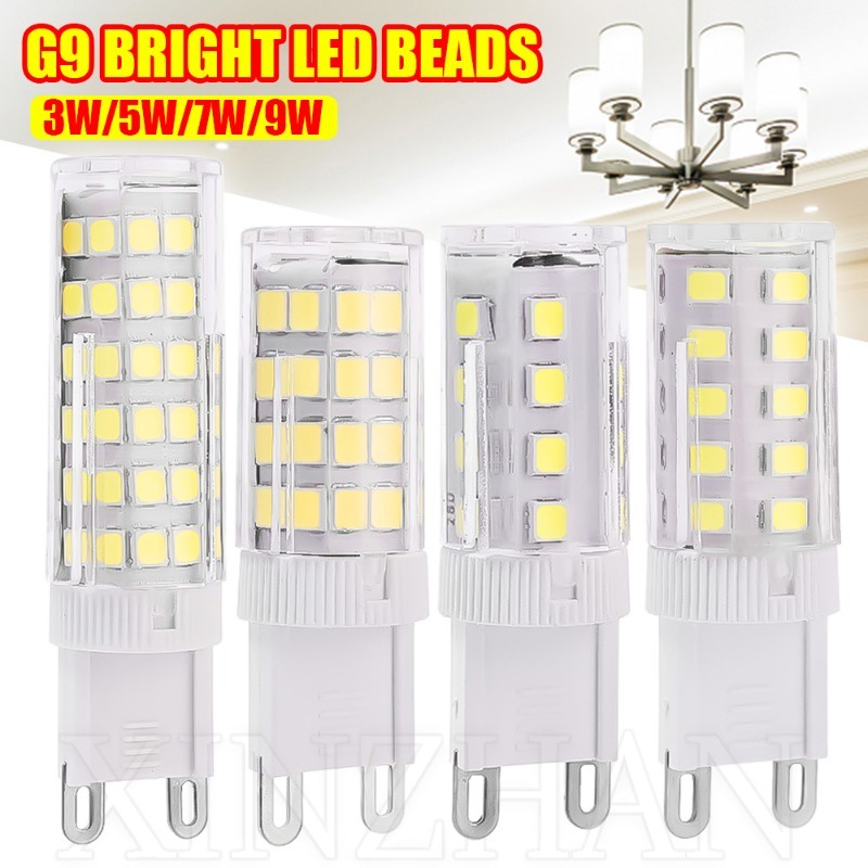 Bóng Đèn led g9 220v / 3w 5w 7w 9w / 6000k Ánh Sáng Trắng Tiết Kiệm Năng Lượng | Shopee Việt Nam