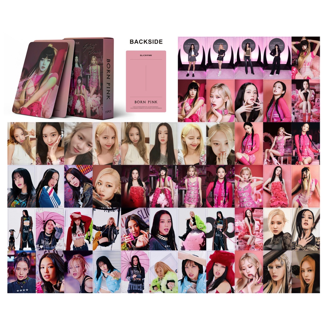 Set 55 Tấm Ảnh lomo Card jennie solo you and me the girls world tour ...