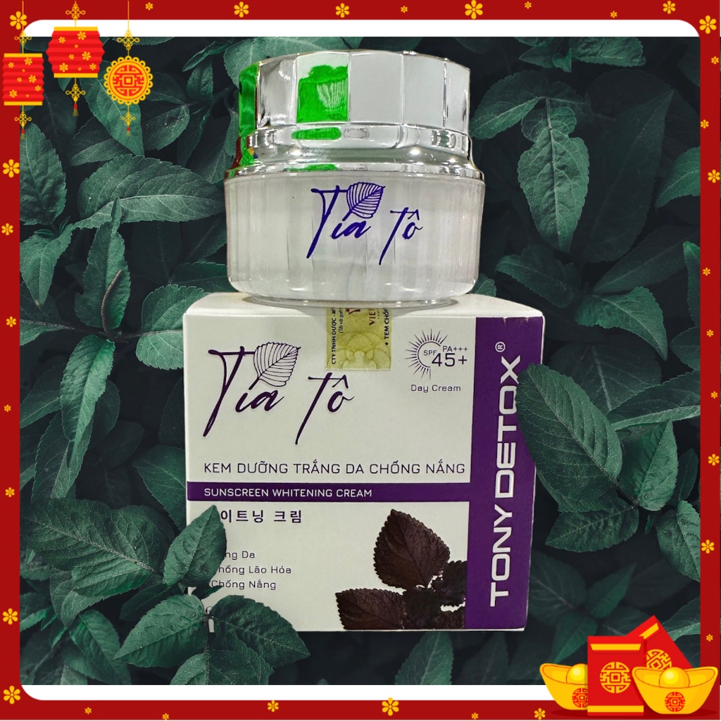KEM TÍA TÔ TONY DETOX GIẢM NÁM SẠM,MỤN,PHỤC HỒI DA HƯ TỔN CHỐNG NẮNG ...