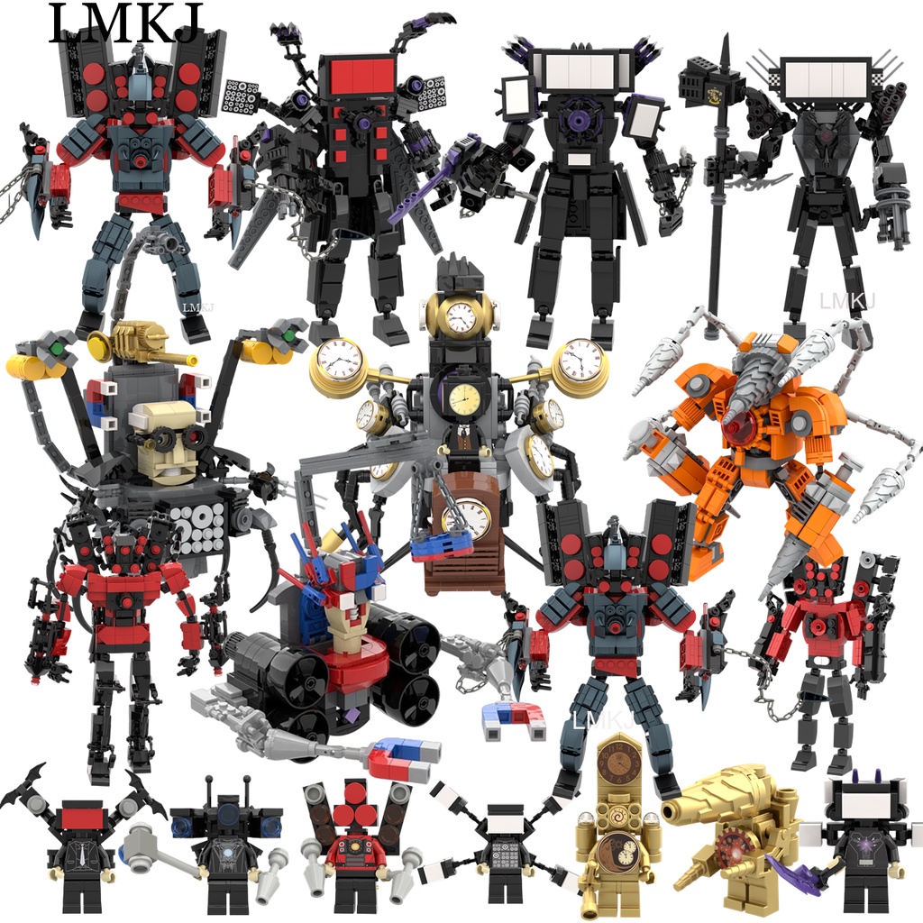 MOC Bộ Đồ Chơi Lắp Ráp toilet titan tv man v3 / speakerman / titan ...