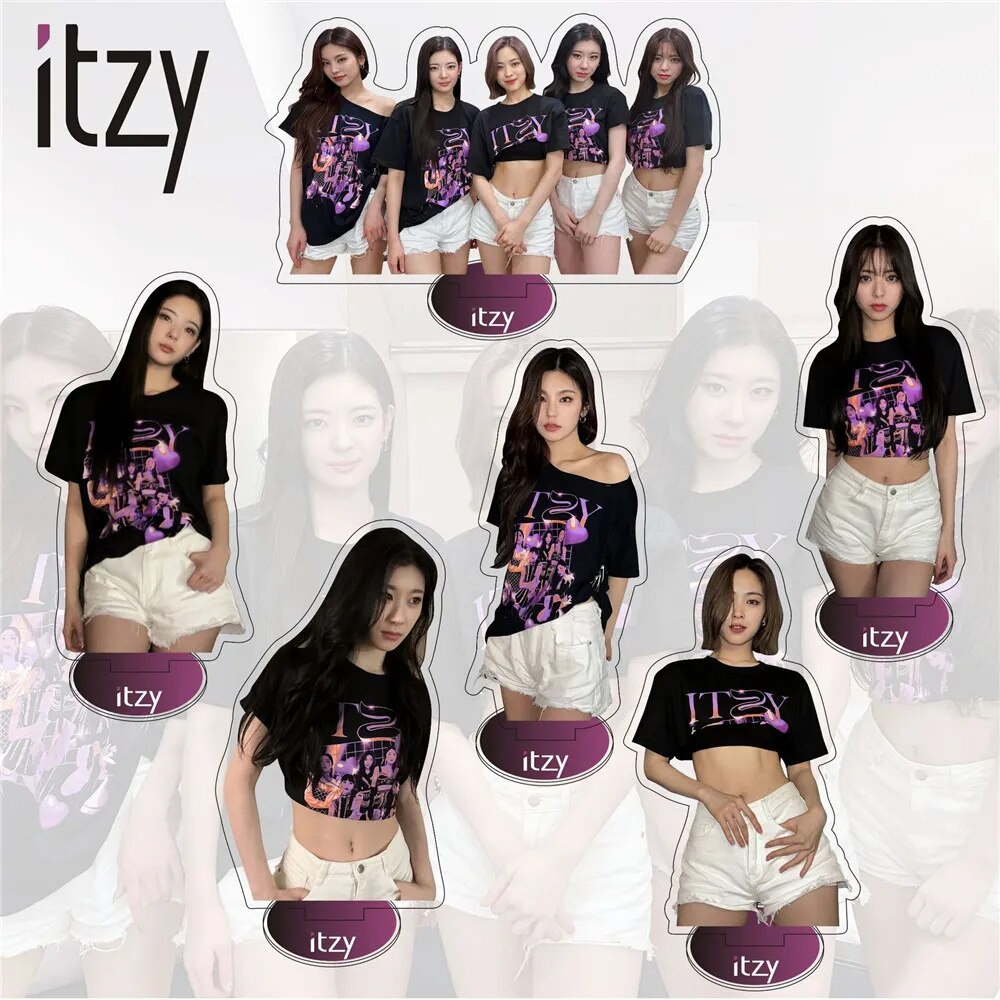 Mô hình Standee KPOP ITZY Acrylic Yeji Lia Ryujin Chaeryeong Yuna Phụ ...