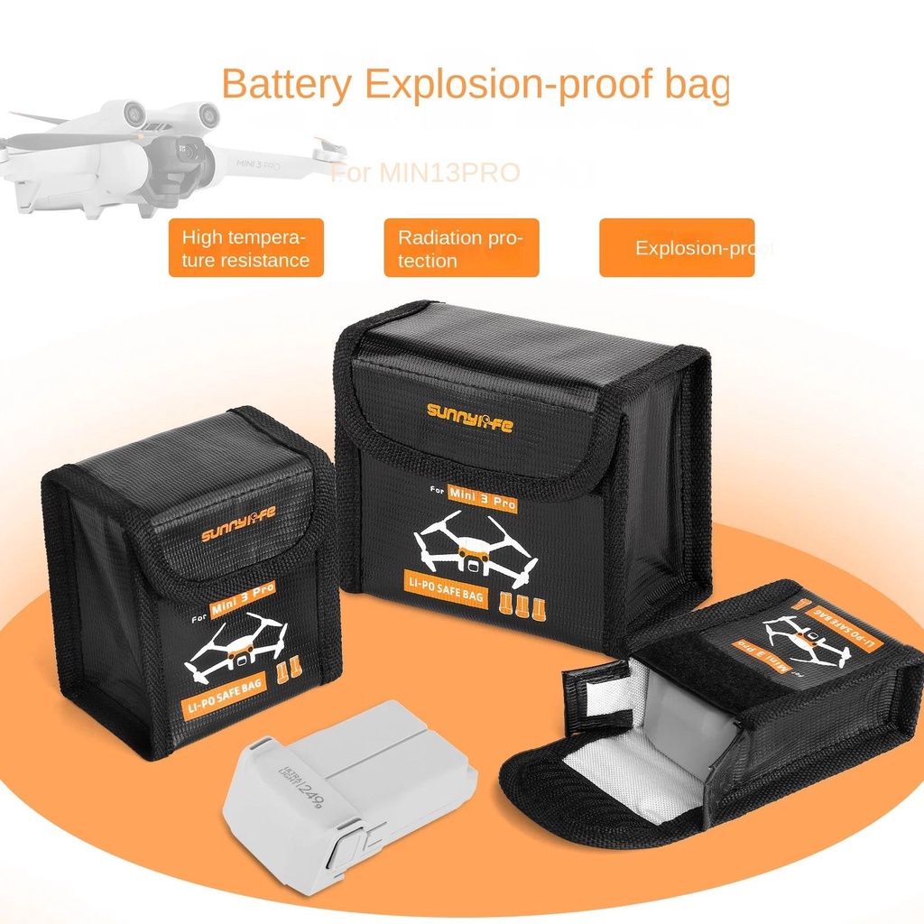 Sunnylife Túi Đựng Pin lithium mini 4 pro / mini 3 pro / mini 3 Chịu ...