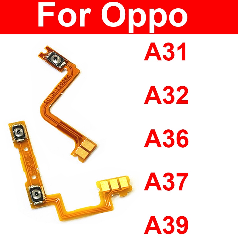 Điện Âm Lượng Cáp Mềm Cho OPPO A31 A32 A36 A37 A39 4G Bật Tắt Nguồn Nút Âm Lượng Công Tắc Chìa ...