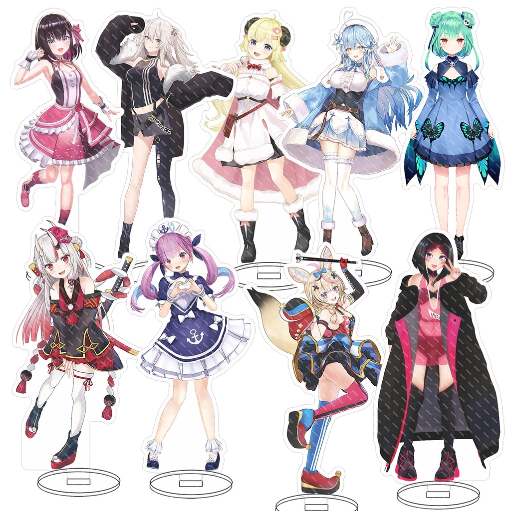 Mô hình Standee Anime Hololive Vtuber Usada Pekora Uruha Rushia ...