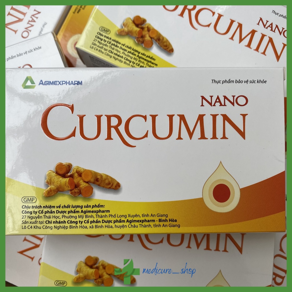Tinh bột nghệ nguyên chất NANO CURCUMIN, làm đẹp da, giảm đau dạ dày tá ...