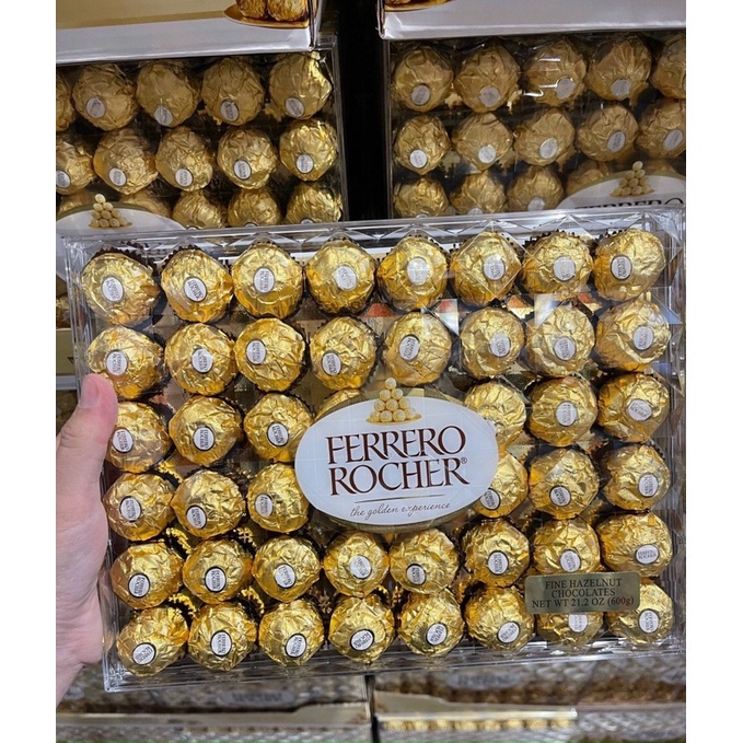 Kẹo chocolate Ferrero Rocher 48 viên | Shopee Việt Nam