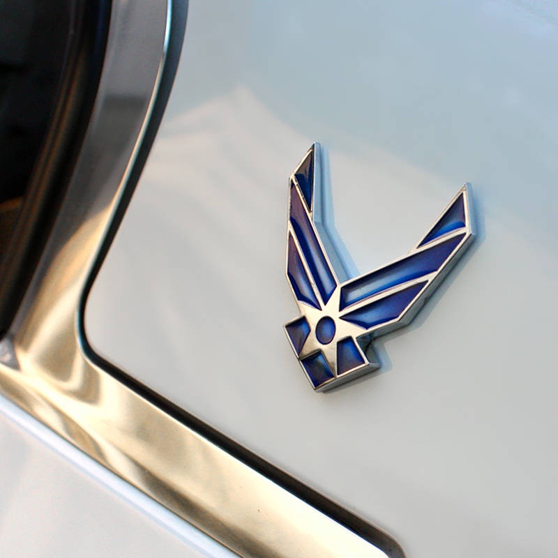 Car Decoration Sticker Modified Metal Air Force Car Logo Usaf Body ...