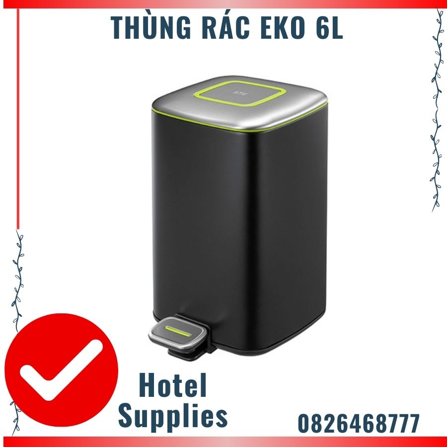 THÙNG RÁC EKO 6L- THÙNG RÁC CHÍNH HÃNG | Shopee Việt Nam