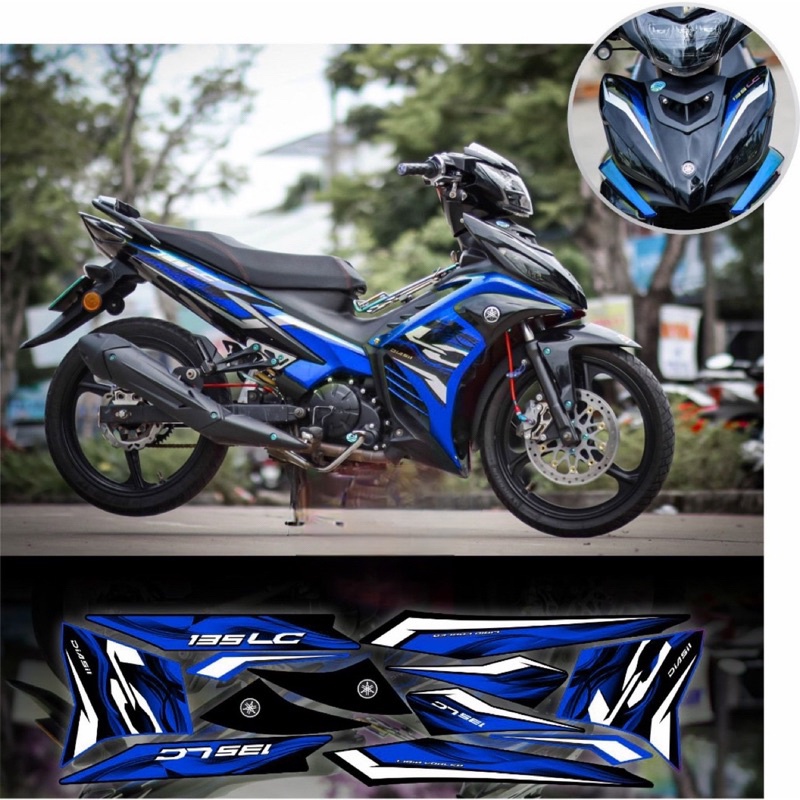 Tem ex 135 mẫu Lc phối nhiều màu xe | Shopee Việt Nam