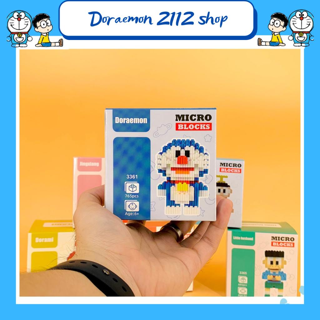 BỘ LẮP RÁP MINI DORAEMON - NOBITA - SHIZUKA - SUNEO - JAIAN DỄ THƯƠNG ...