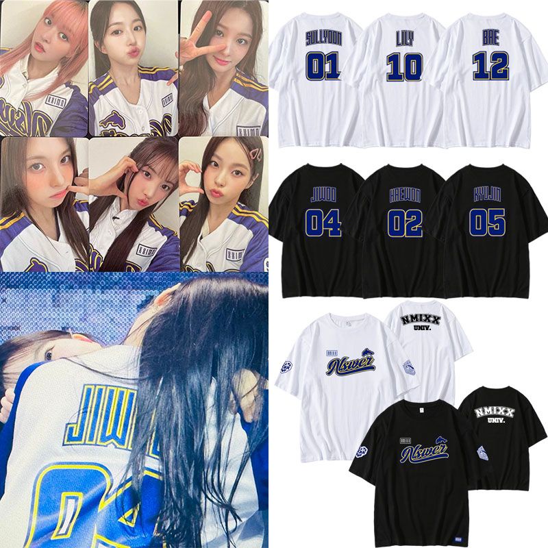 Kpop NMIXX MIXX UNIVERSITY LILY HAEWON SULLYOON BAE JIWOO KYUJIN Cổ ...