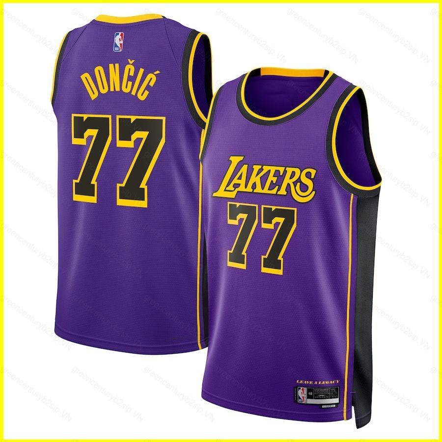 Los Angeles Lakers Luka Doncic Edition Swingman Jersey Trẻ em Người lớn ...