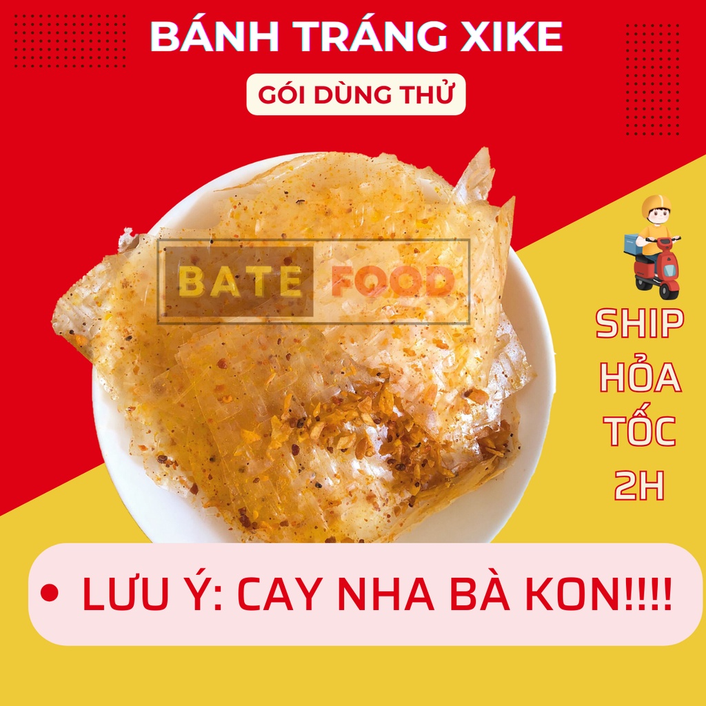 Bánh Tráng 1k, Bánh Tráng Nghệ Sĩ (Bánh Tráng Xike) Gói Dùng Thử Tỏi Ớt ...