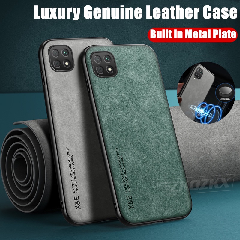 Dành cho OPPO A73 5G CPH2161 Vỏ da cừu chính hãng tối giản mỏng có mặt ...