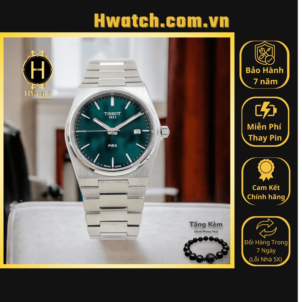 [Chính hãng 1] [Có sẵn] Đồng Hồ Nam Tissot Pin T137.410.11.091.00 PRX ...