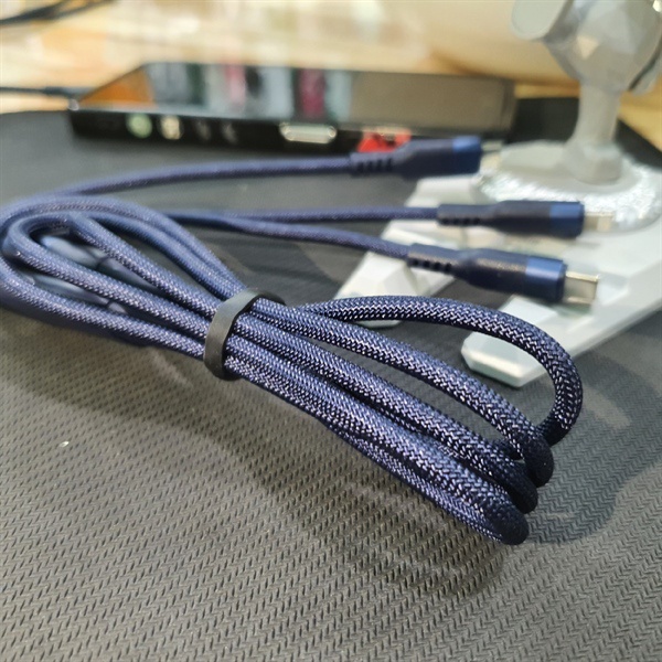 Cáp sạc đa năng 3 đầu Remax RC-C068 hộ trợ tối đa 6A USB To (L-C-M ...