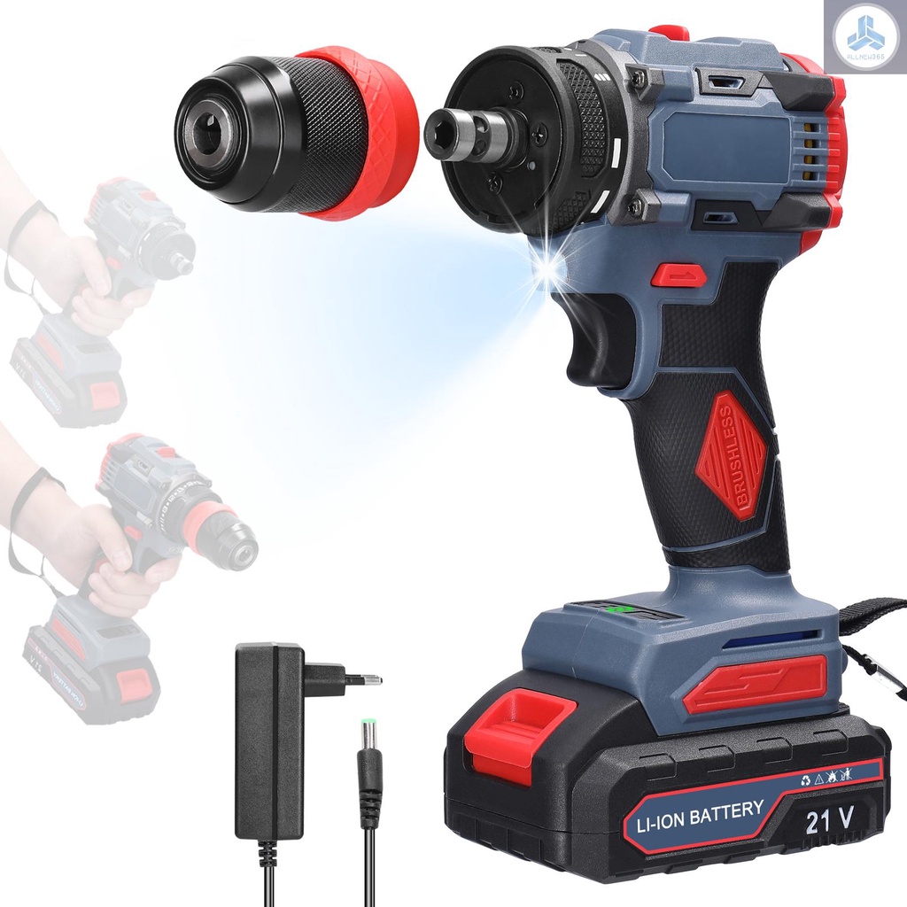 Máy Khoan Điện 21v 2 Trong 1 Đa Năng 55nm tolo-10.17 | Shopee Việt Nam