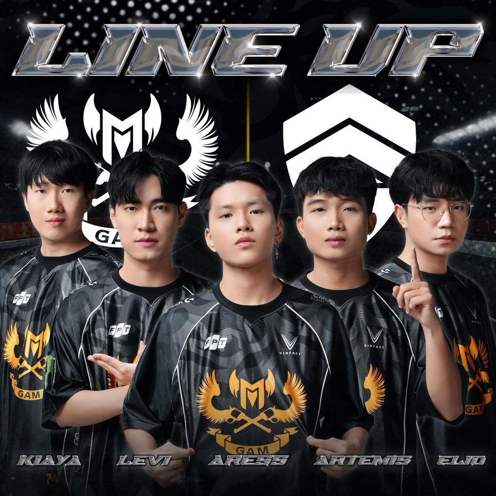 [Bán hàng độc quyền] GAM E-SPORTS “LCP 2025 ” JERSEY. Áo thun nam hỗ ...