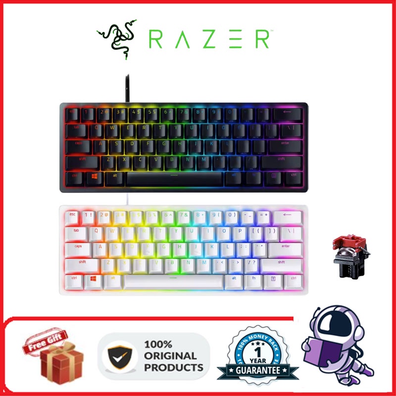 Razer HUNTSMAN MINI RGB wired esports game mechanical keyboard | Shopee ...