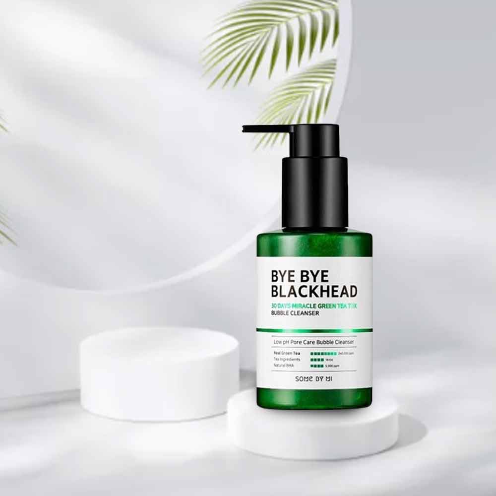 somebymi Bye Bye Blackhead 30Days Miracle Green Tea Tox Bubble Cleanser ...