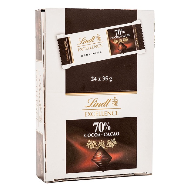 Chocolate Lindt Excellence Bars Cacao 35g - Chocolate hàng đầu Thuỵ Sỹ ...