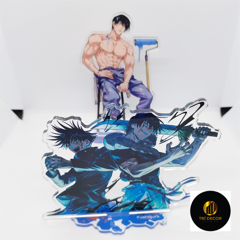 Mô hình Standee Anime Jujutsu Kaisen Fushiguro Toji Megumi nhựa Acrylic ...