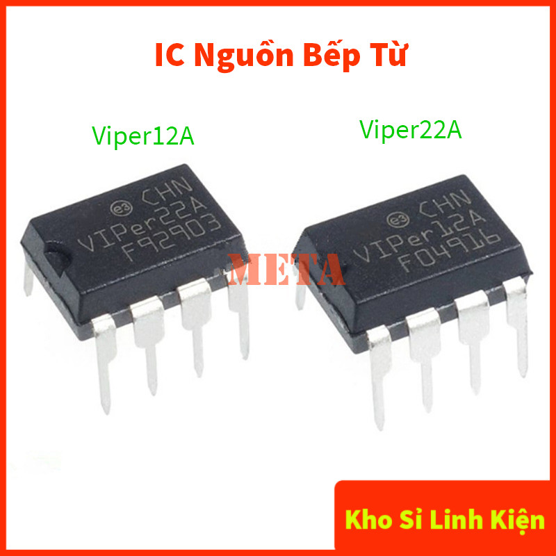 IC Nguồn Viper12A 12W, Viper22A 20W DIP8 - IC Nguồn Bếp Từ - Hàng Mới Chất Lượng Cao | Shopee ...