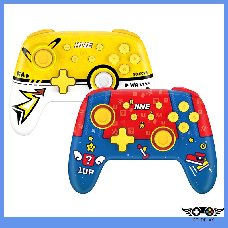 IINE Pikachu Mario Wireless Wake Up NFC Controller Tương thích Nintendo ...