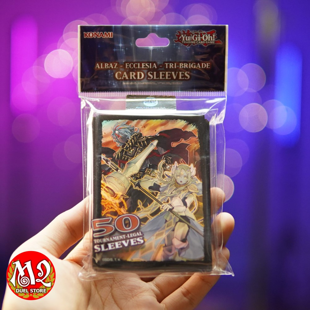 Bọc bài Yugioh Albaz - Ecclesia - Tri-Brigade Card Sleeves - 50 cái ...