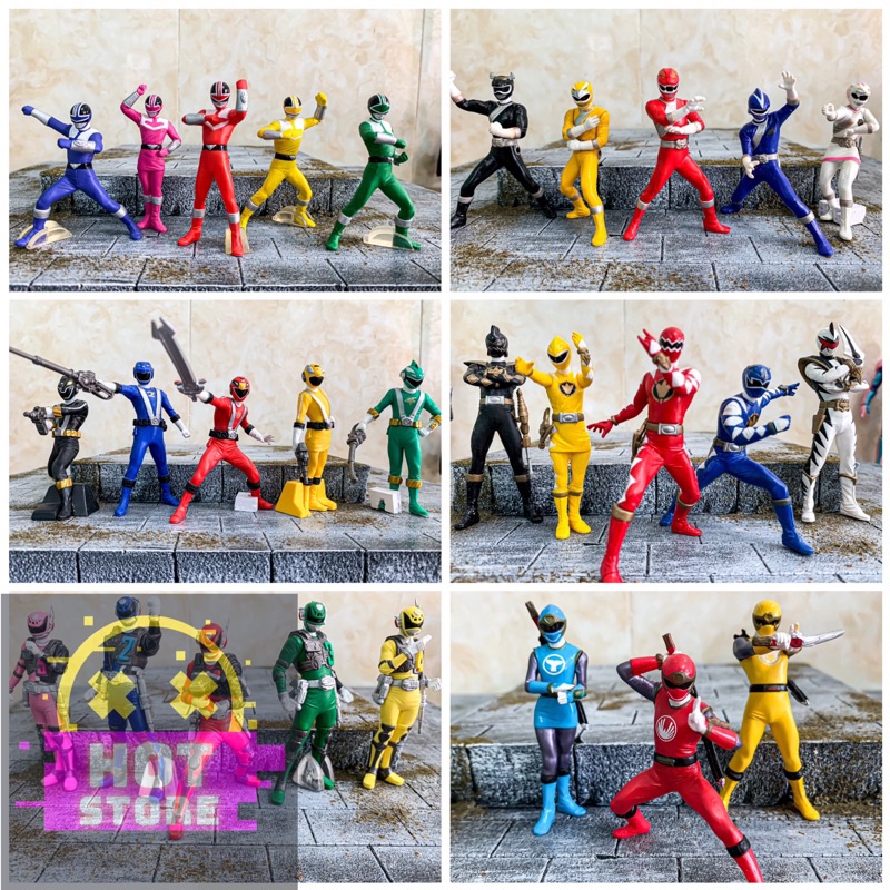 ( Hàng đẹp ) Figure Hg super sentai | Siêu nhân Gao, Deka, Cuồng phong, Khủng long, Cơ động ...