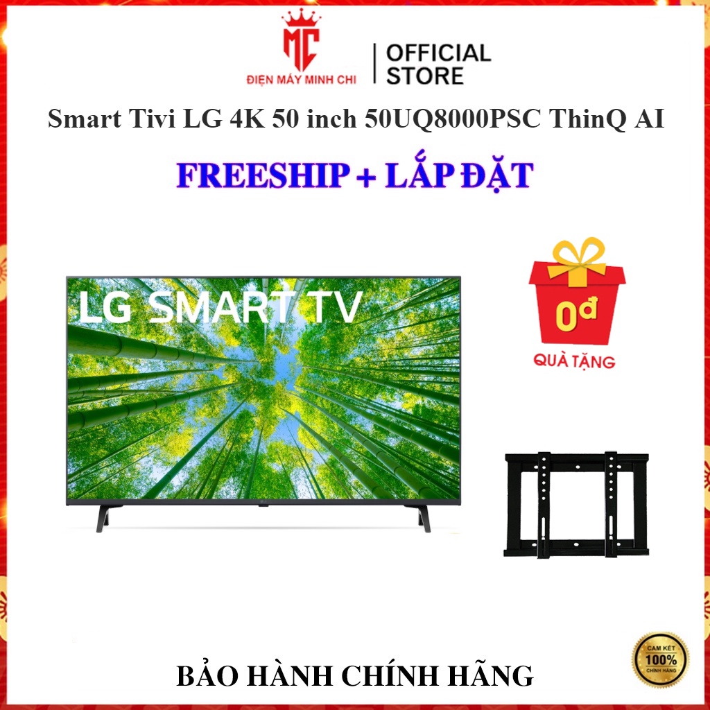 Smart Tivi LG 4K 50 inch 50UQ8000 - Hành chính hãng - Mới 100%- Điện ...