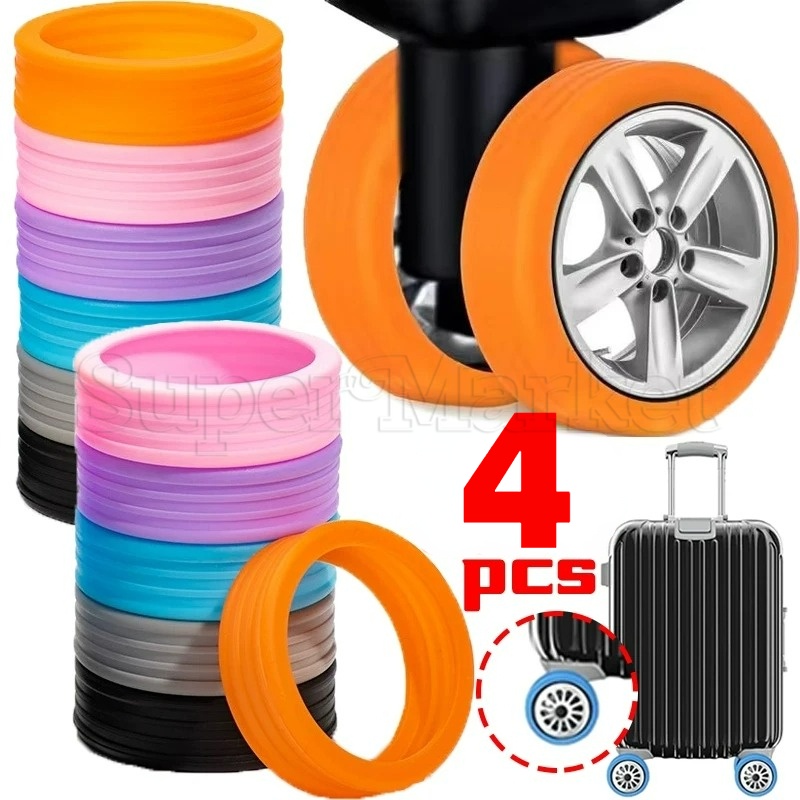 Tay bảo vệ con lăn vali silicon - Giảm tiếng ồn Bộ phận phụ tùng - Phụ ...