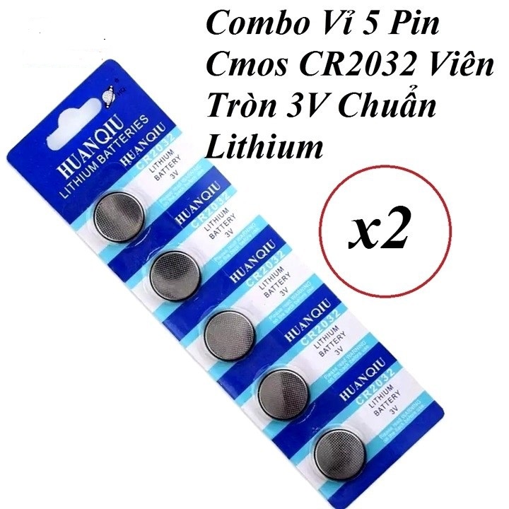 Pin Cmos CR2032 Lithium 3V cho pc, laptop, remote smartkey | Shopee ...