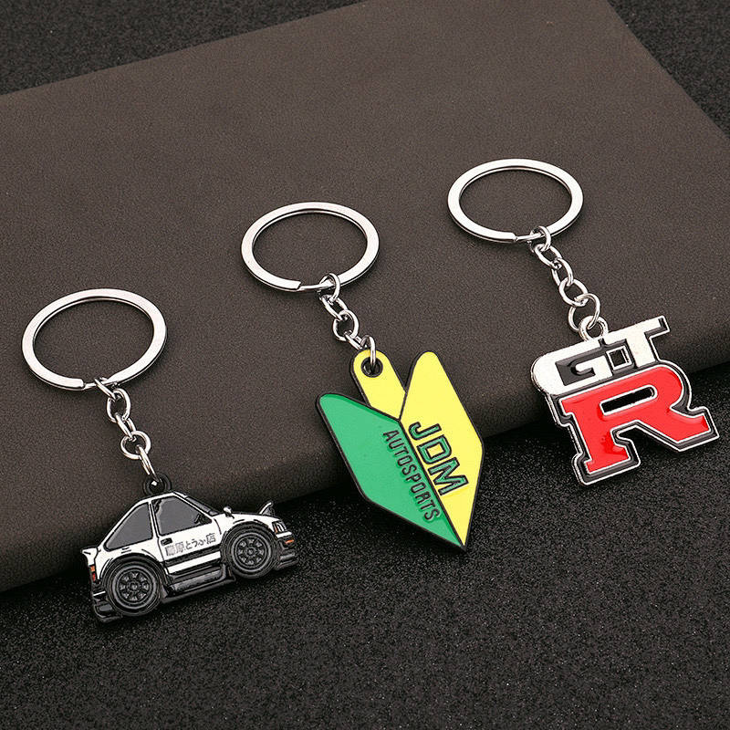 Creative Car Gtr Modification Keychain Jdm Nos Hks Head Text Car ...