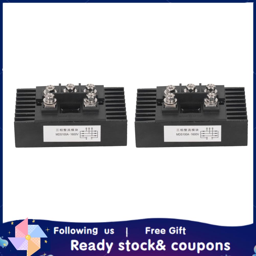 Xiyijia 3 Phase Bridge Rectifier 1600V 100A SQL100A Isolation Mount ...