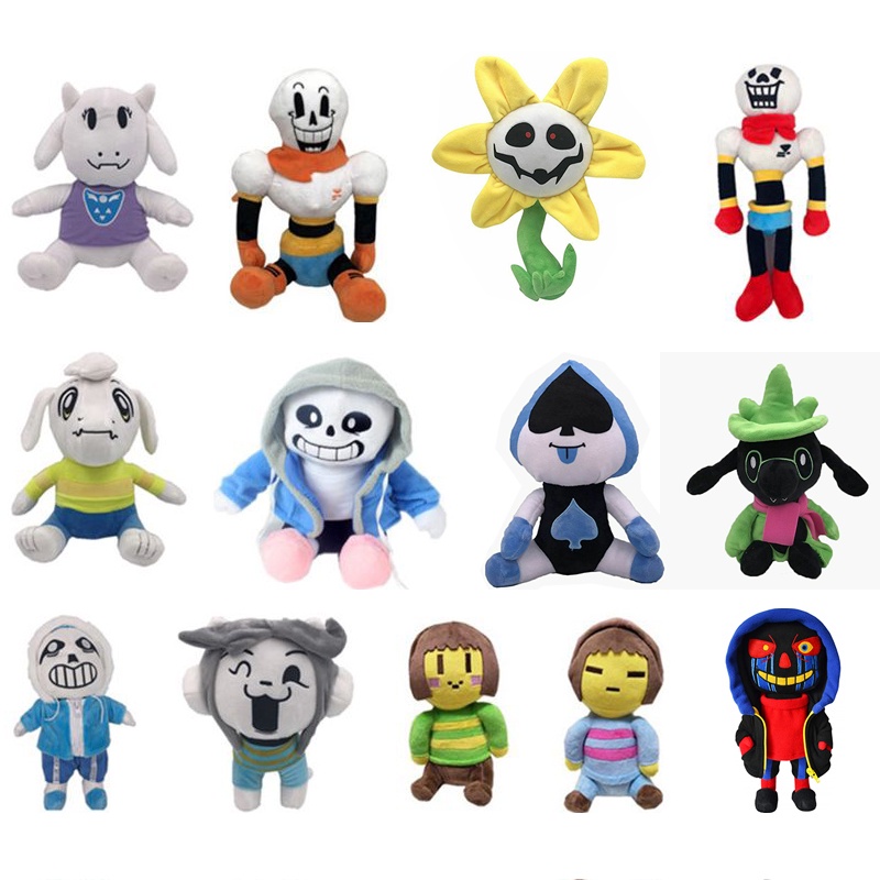 ready stock Đồ Chơi Nhồi Bông Undertale SANS Chủ Đề Trò Chơi 20cm Phong ...