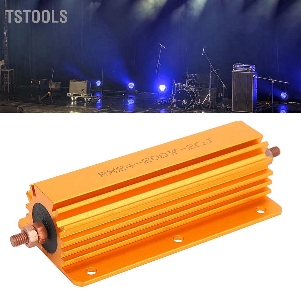 TSTOOLS RX24 Professional 200W 2R Điện trở công suất cao Vỏ nhôm Thiết bị điện nghiệp | Shopee ...