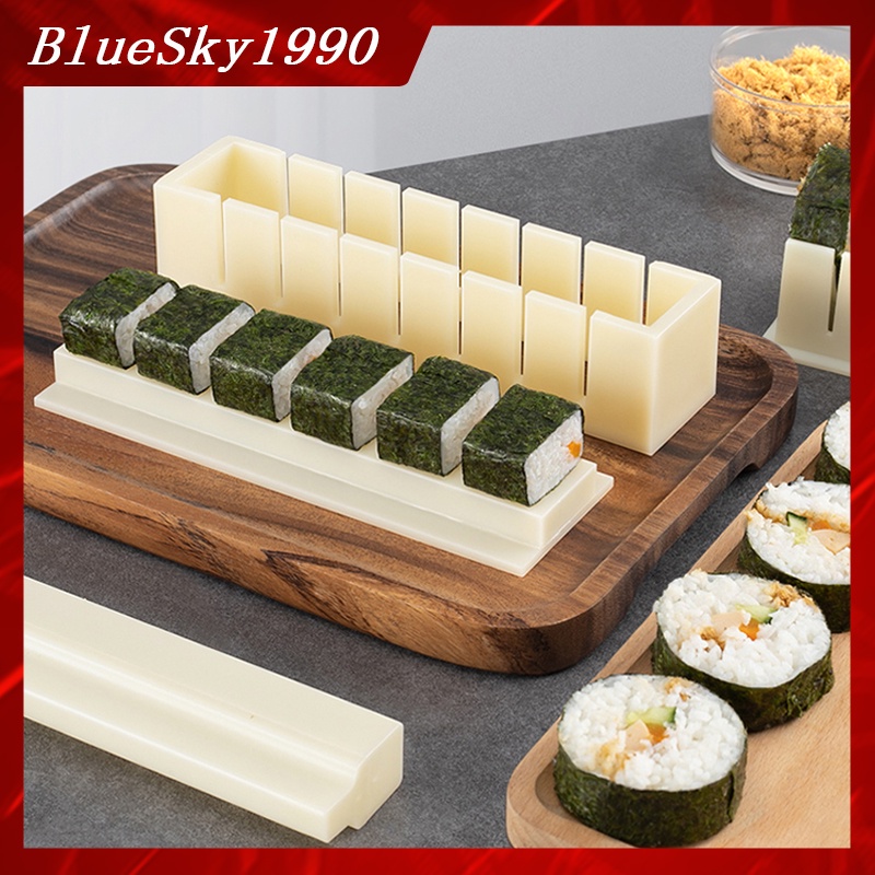 Bộ khuôn làm sushi cơm cuộn kim pap đa dạng hình phong cách Nhật Bản 10 ...