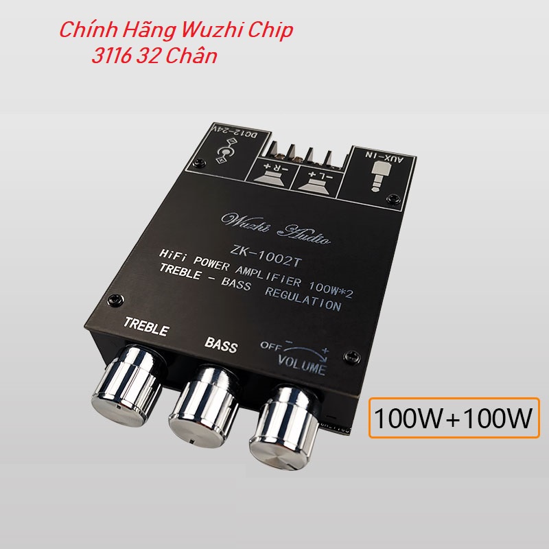 Mạch Khuếch Đại Âm Thanh Bluetooth 5.0 TPA 3116 100Wx2 ( Chính hãng Wuzhi 1002T) | Shopee Việt Nam