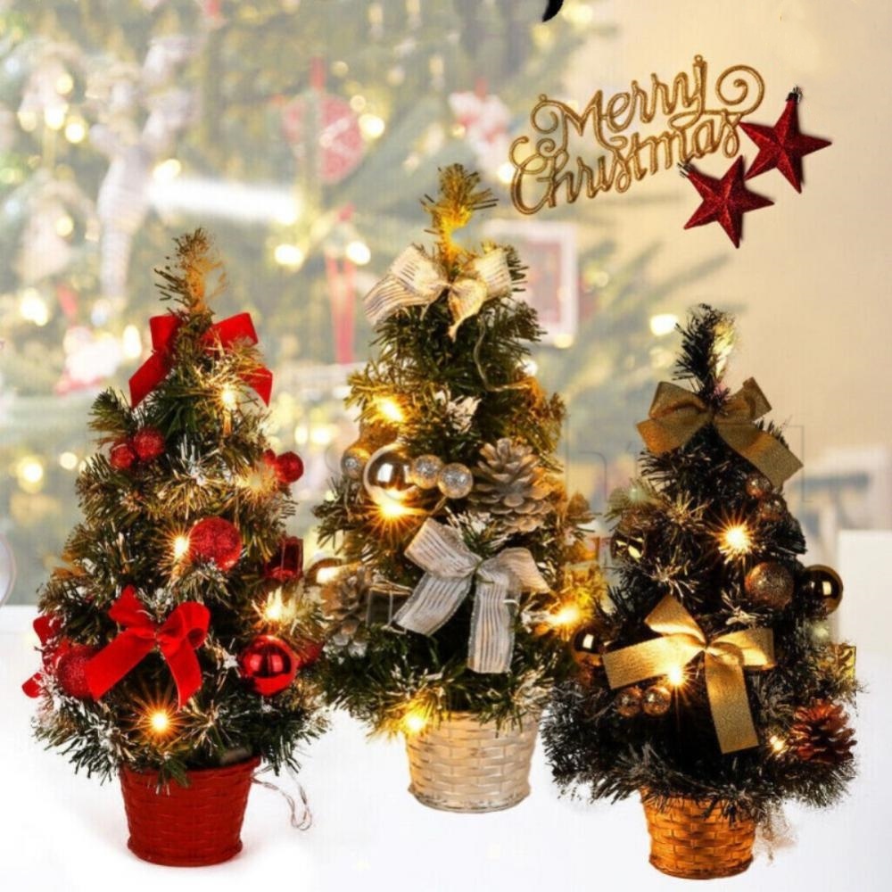 Cây Thông Giáng Sinh mini 20cm Để Bàn Trang Trí Năm Mới / Lễ Hội ...