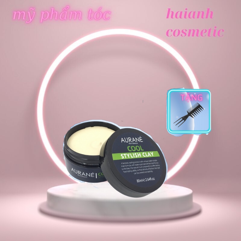 Sáp Vuốt Tóc Nam Aurane Cool Stylish clay 80g - chính hãng | Shopee ...
