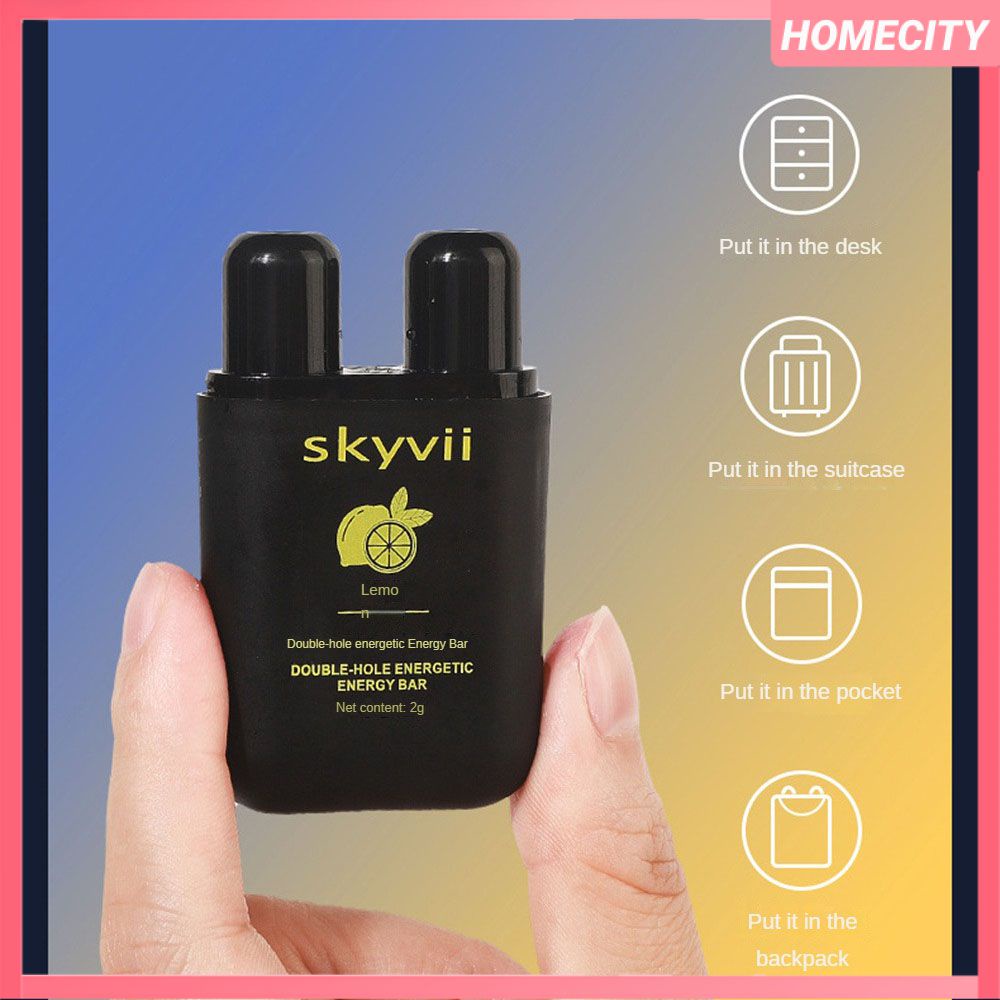 [Sẵn sàng] [mua 1 tặng 1] Skyvii Herbal Double Hole Inhaler Stick ...