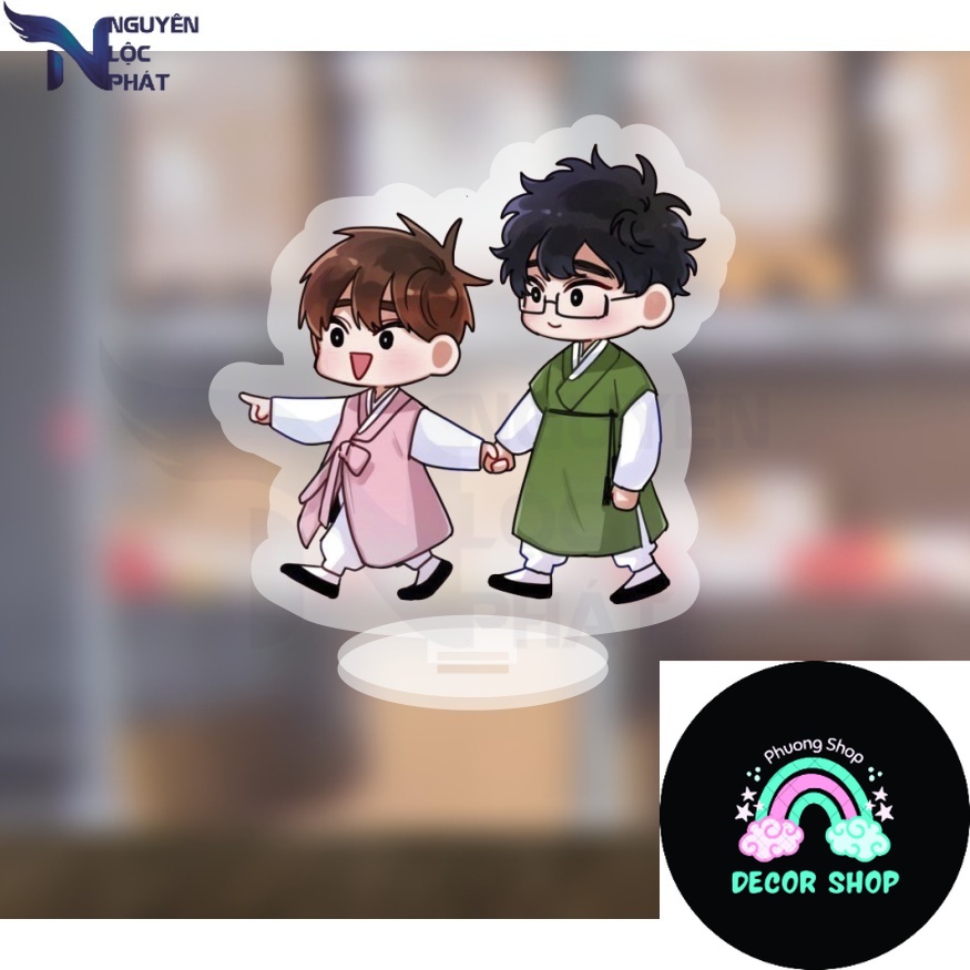 Mô hình standee Boy love OTP chibi dễ thương ngoại truyện cute dễ ...