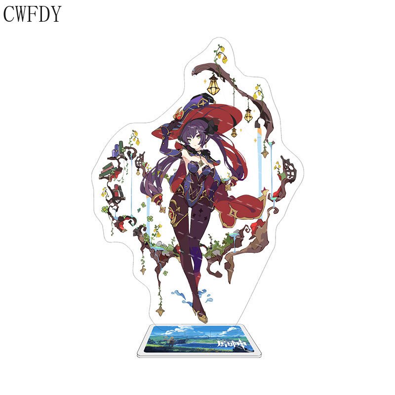 Mô hình Standee Game Genshin Impact Arcylic Stand Figure Hutao Ganyu ...