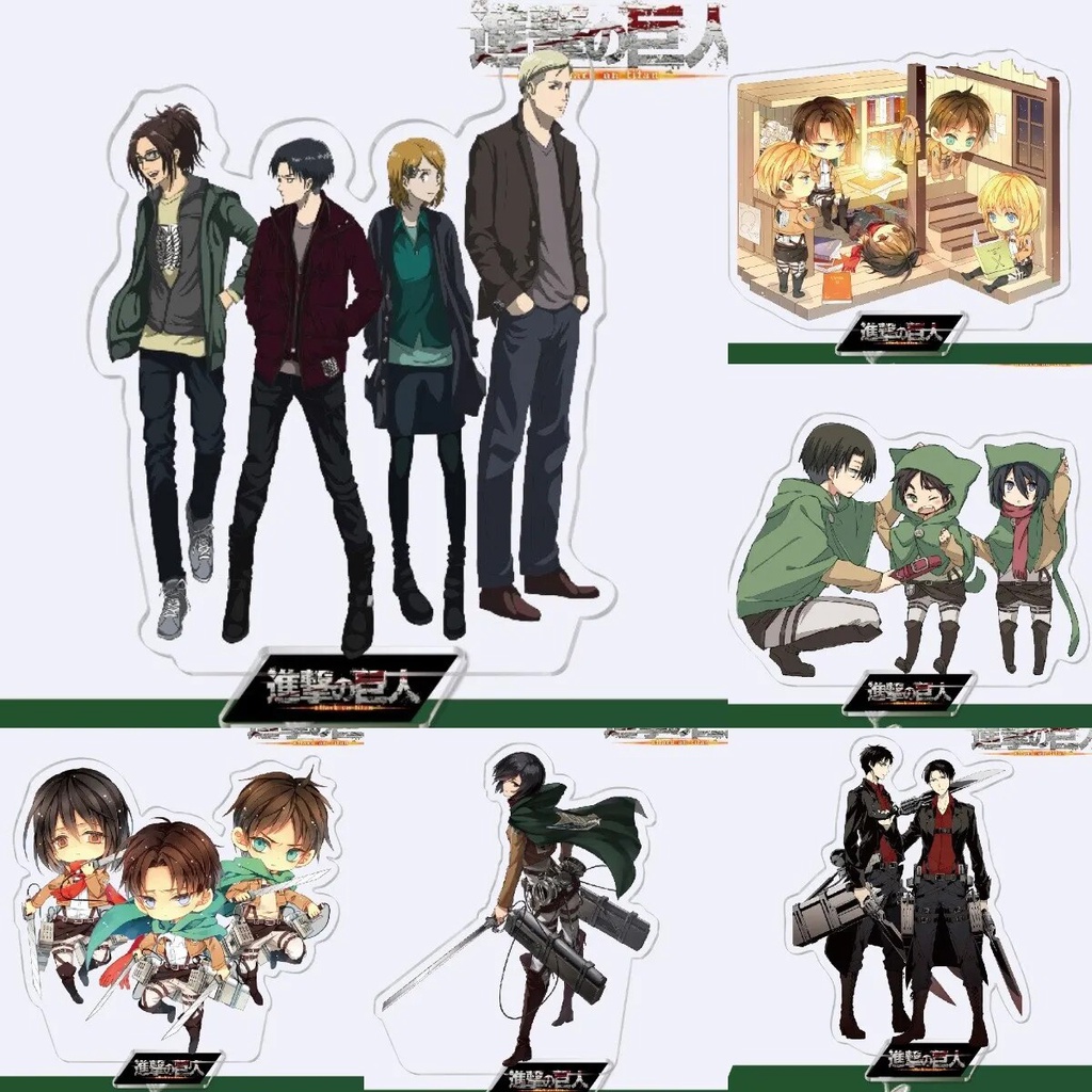 Mô hình Standee Hot Anime Attack on Titan Mikasa Ackerman Levi ...