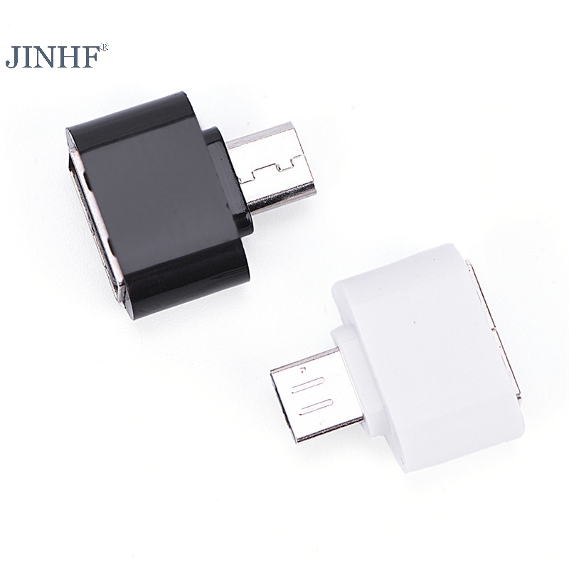 Jinf Dây Cáp Chuyển Đổi mini otg Cổng micro usb Sang usb Cho Máy Tính Bảng pc android samsung ...
